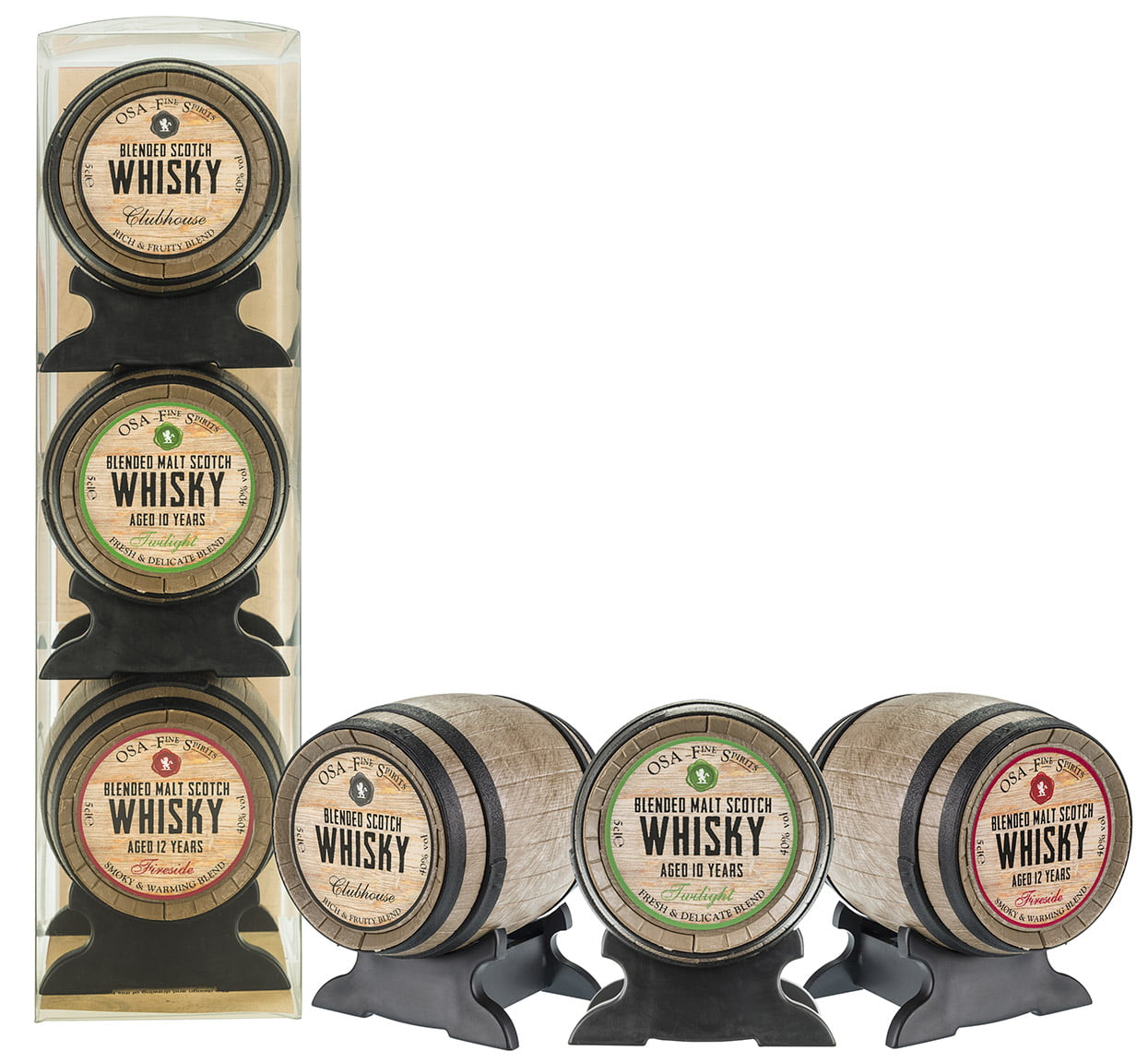 Miniature Whiskey Barrel Mini Whiskey Vat 2,2 Liter Houten Vaatje
